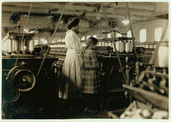 Textile Worker In Industrial Revolution